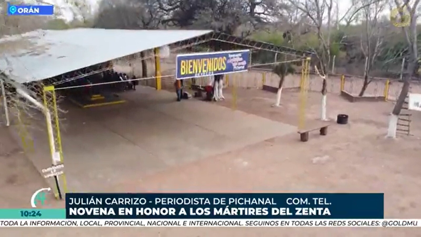 Novena en honor a los Mártires del Zenta | FM GOLD ORAN 107.1 MHZ